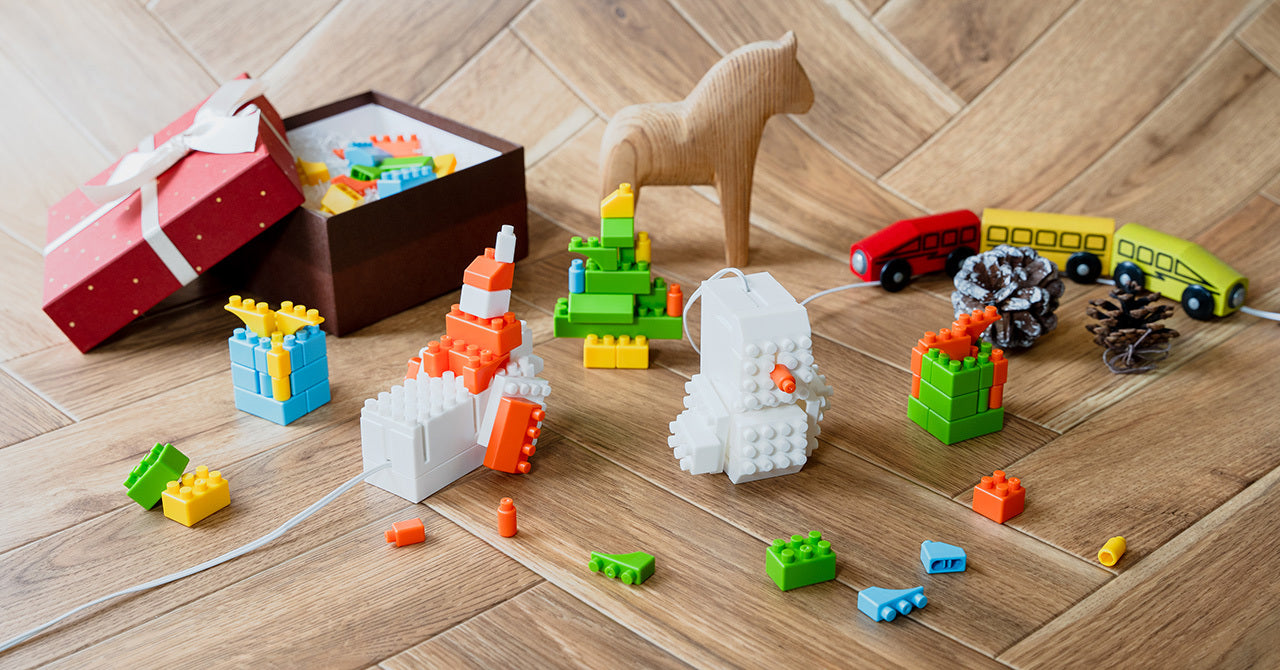 【終了】お子様へのクリスマスプレゼントに｜ウゴクブロックが期間限定で10％OFF – ユカイ工学 オンラインストア